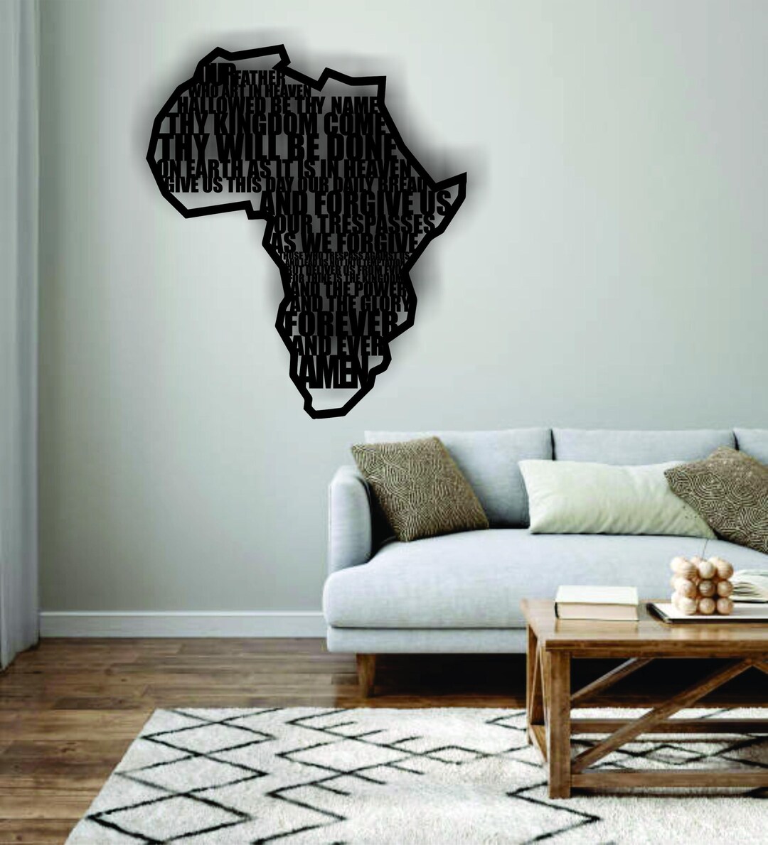 Africa Lord's Prayer Laser Cut File - Etsy
