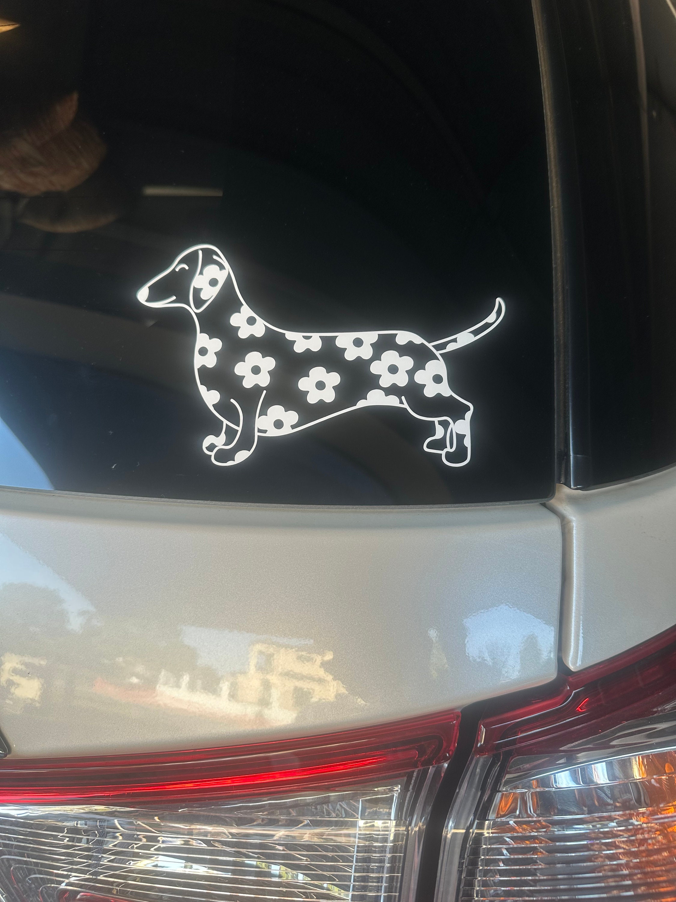 Dachshund Car Decal - Etsy