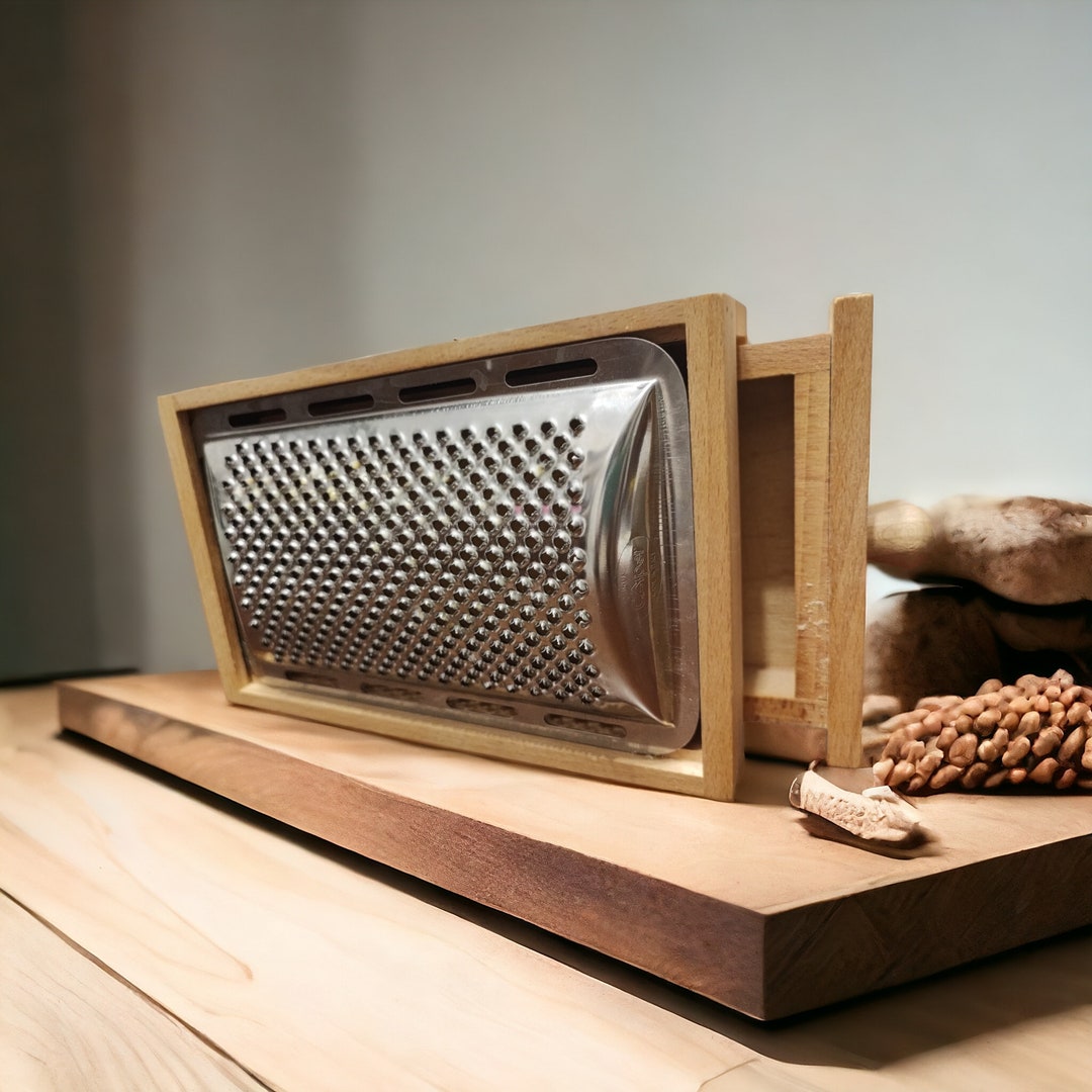 Vintage Wooden Grater - Etsy