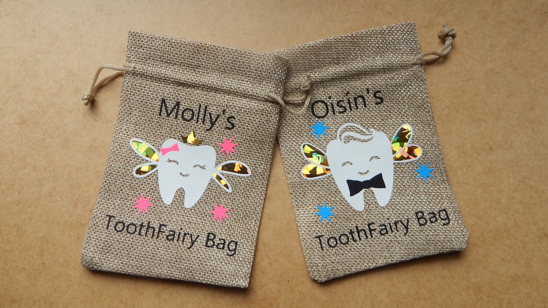 Tooth Fairy Bag / Tooth Fairy Pouch /personalised Tooth Fairy Gift ...