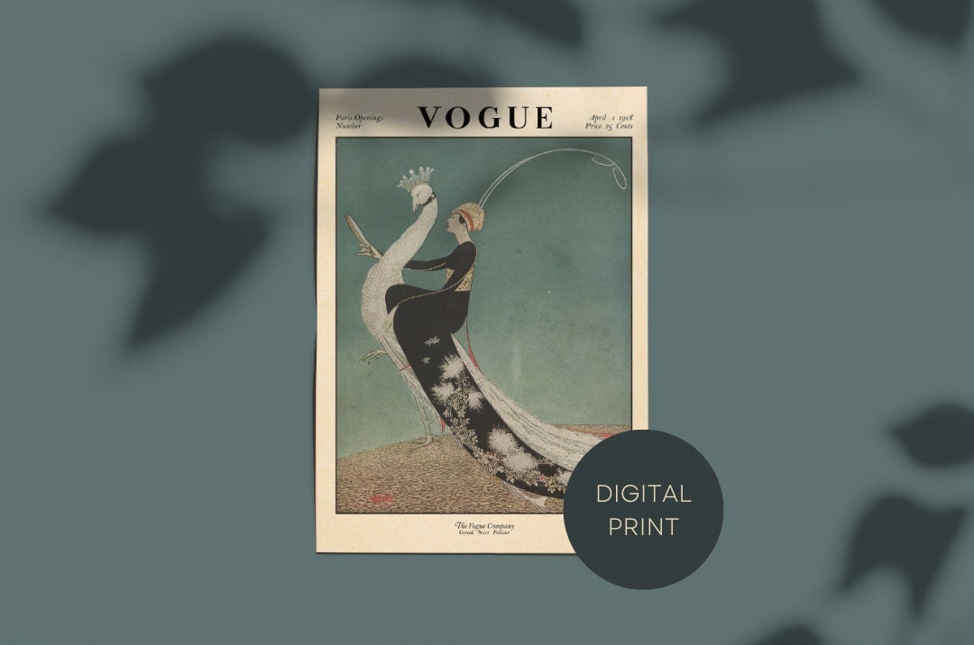 Famous Vintage Vogue Covers