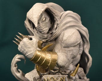 Moon Knight Bust | Etsy