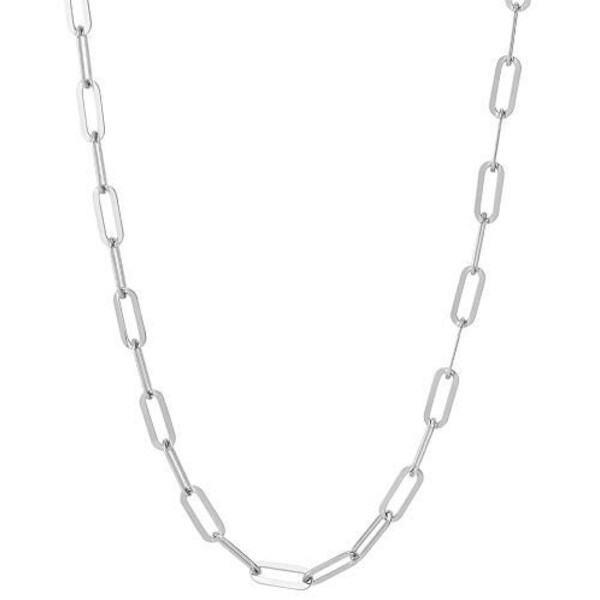 Silver Paper Clip Choker - Etsy