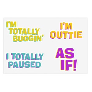 I Totally Paused Sticker - Etsy