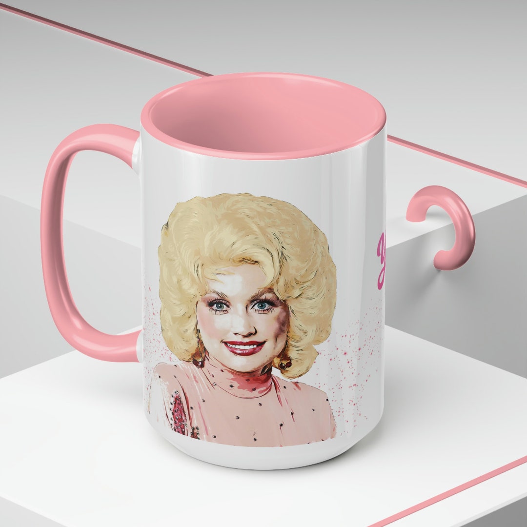 Dolly Parton Pour Yourself a Cup of Ambition Mug Working - Etsy