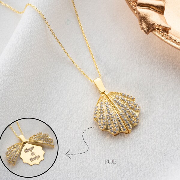 Seashell Necklace - Etsy