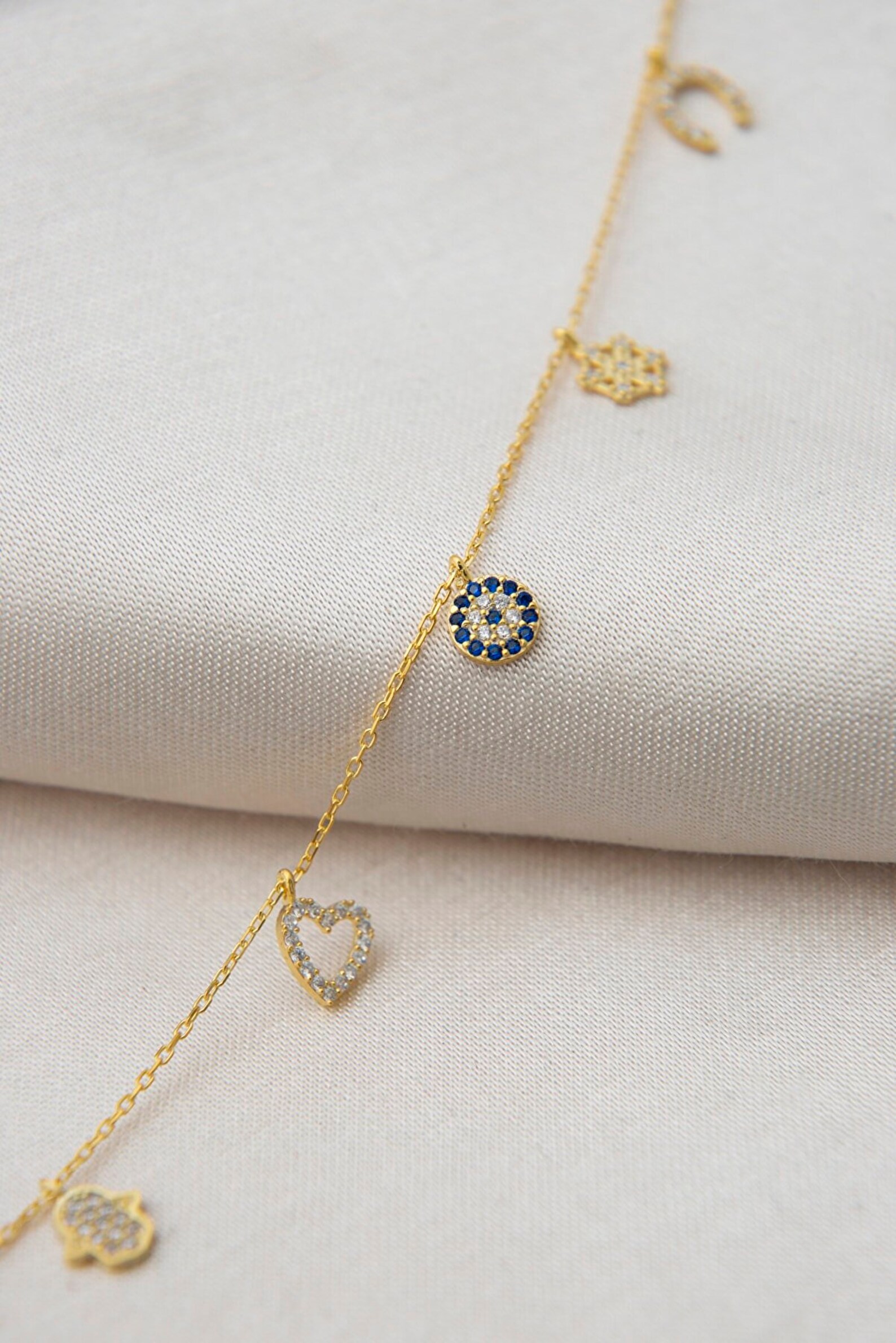 Lucky Step Anklets for Women, Handmade Summer Jewellery, Gift for Her ...