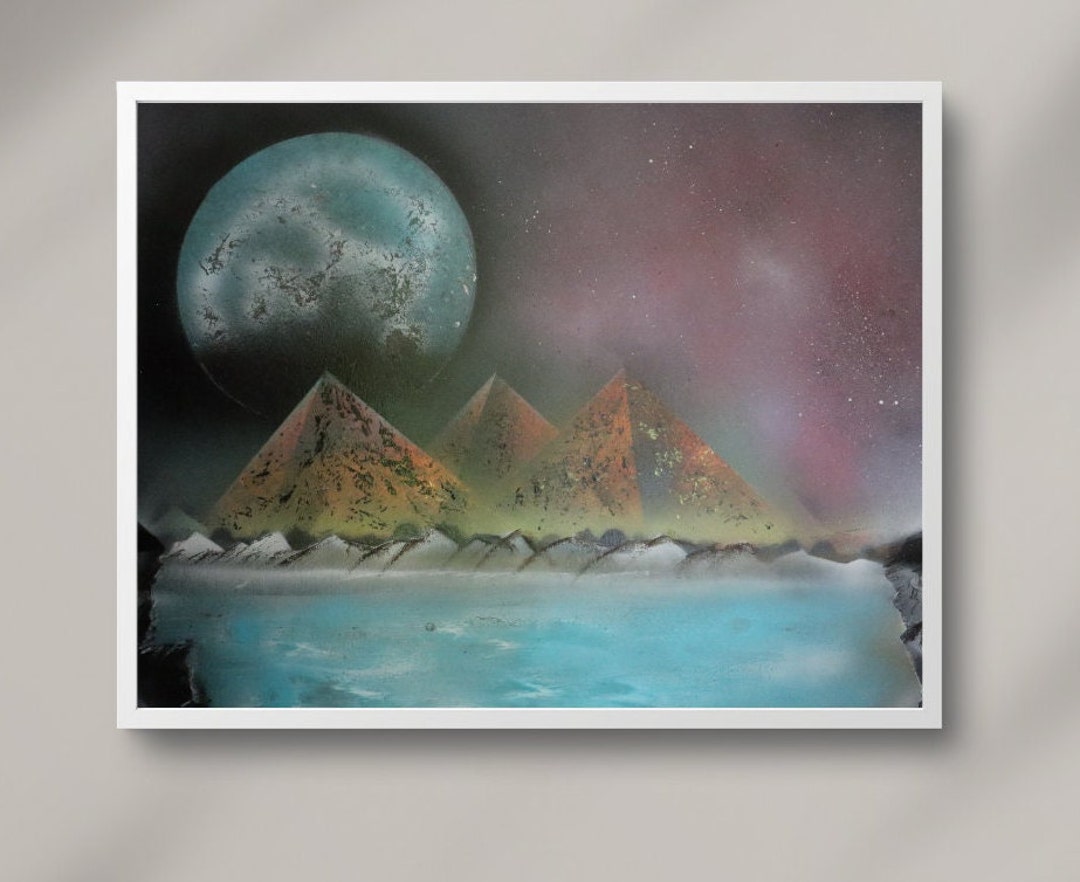 Wal Art, Landscape Painting, Printable Digital Download, Print on ...
