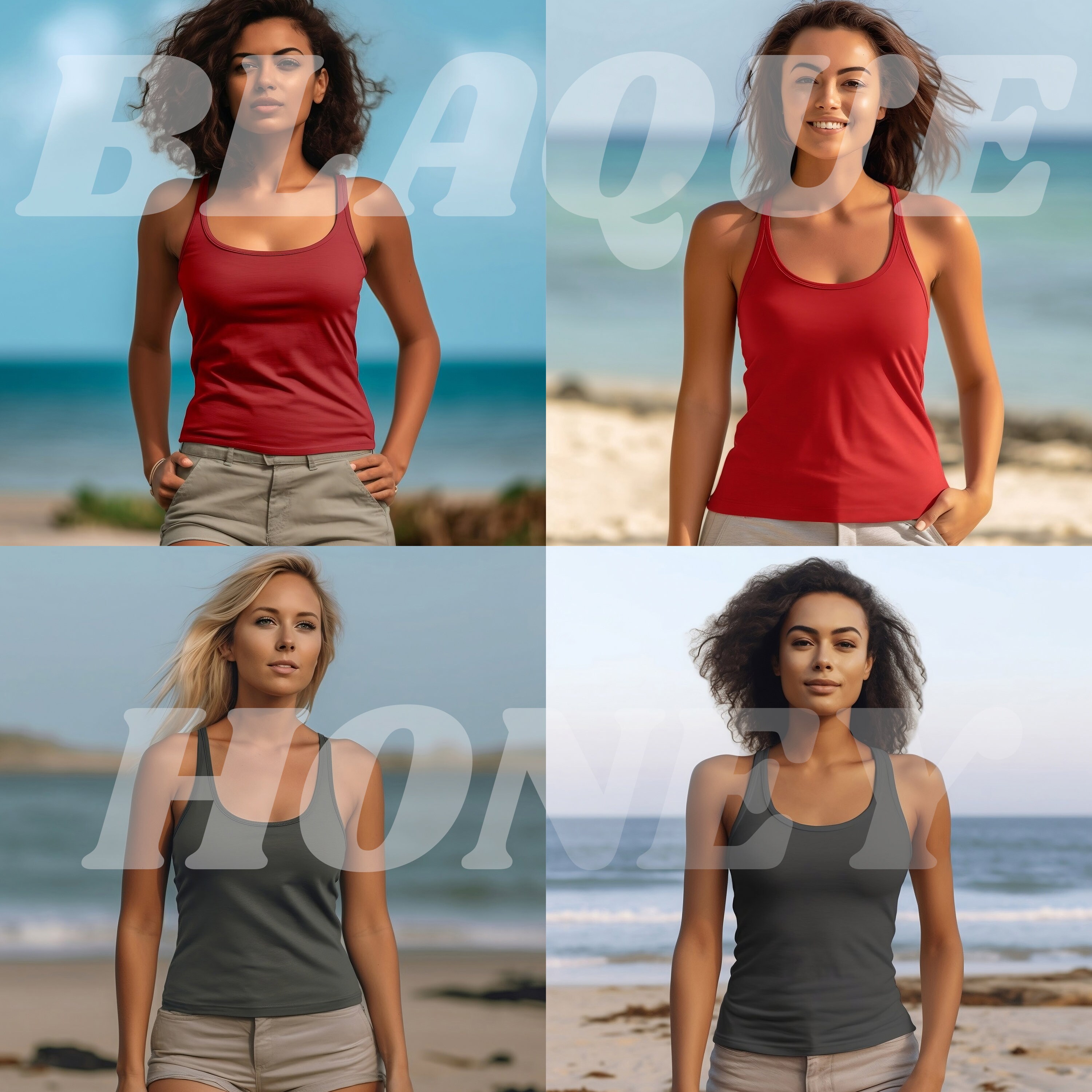Female Tank Top Mockup Bella Canvas Female Tank Top Mockup - Etsy