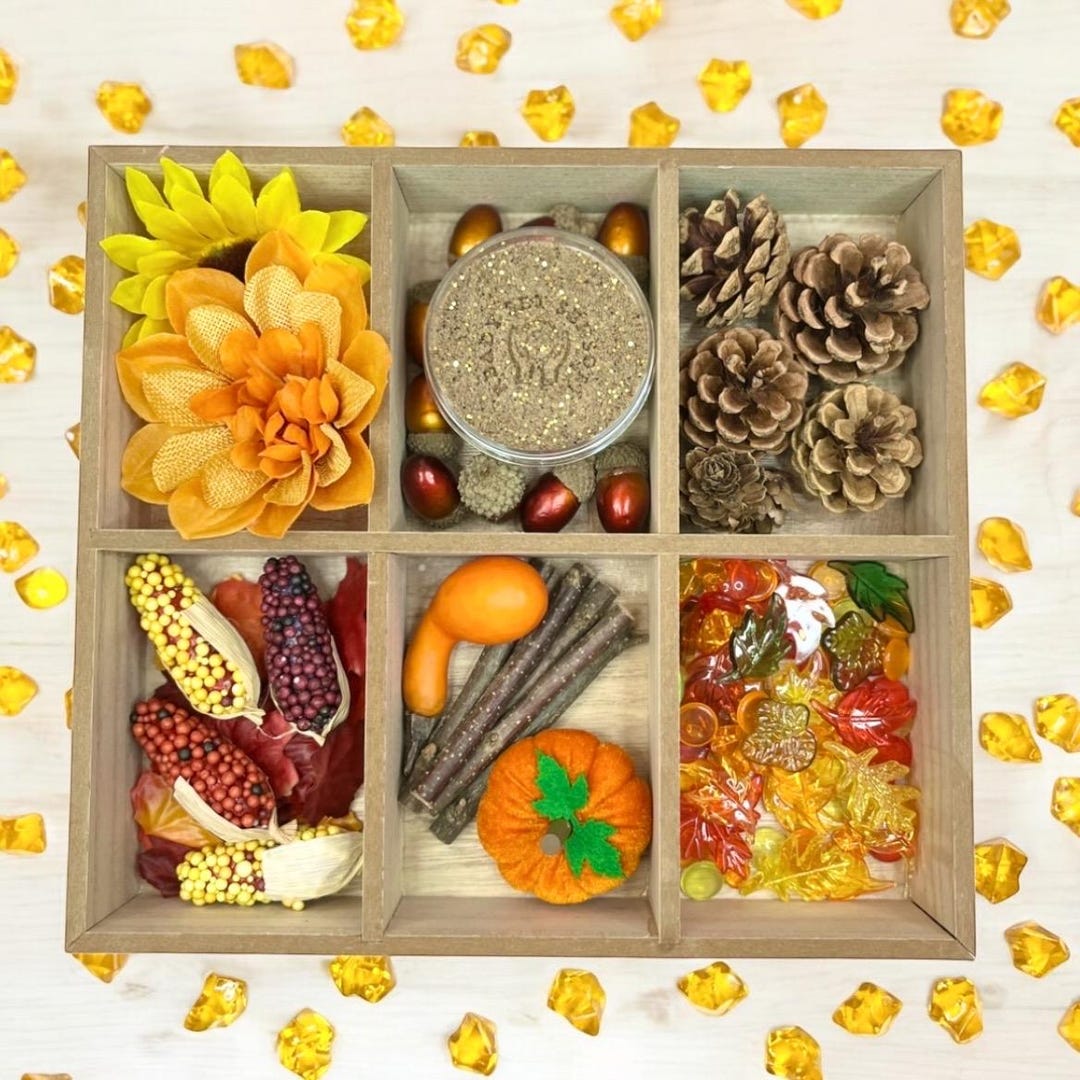 Fall Loose Parts Kit, Autumn Loose Parts Kit, Fall Sensory Kit, Fall ...