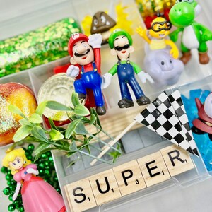 Mario Brothers Inspired Play Dough Kit With Personalization - Etsy