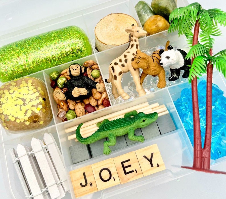 Zoo Life Play Dough Kit - Etsy