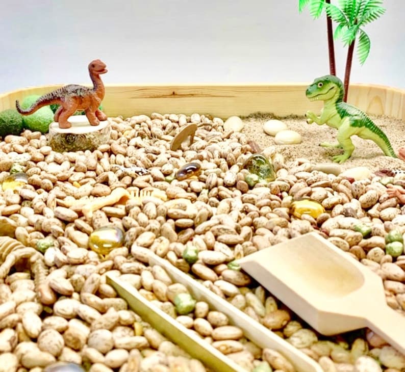 Dino Dig Sensory Kit - Etsy