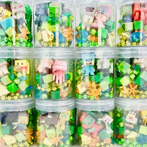 Minecraft Inspired Party Favor Play Dough Jars - Etsy Canada