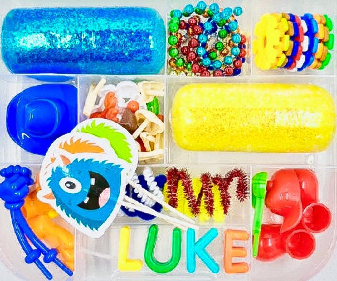 Creature Builder Play Dough Kit With Personalization - Etsy