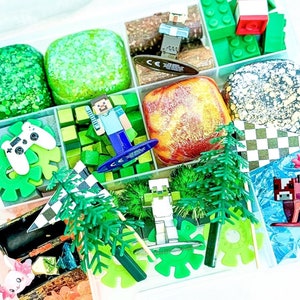 Minecraft Inspired Play Dough Kit With Personalization - Etsy