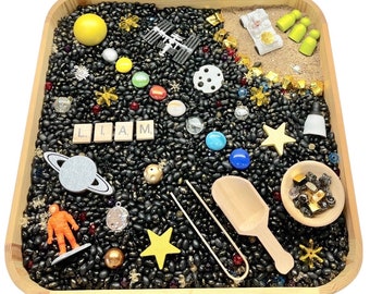 Space Explorer Sensory Bin Kit, Solar System Sensory Bin, Outer Space ...