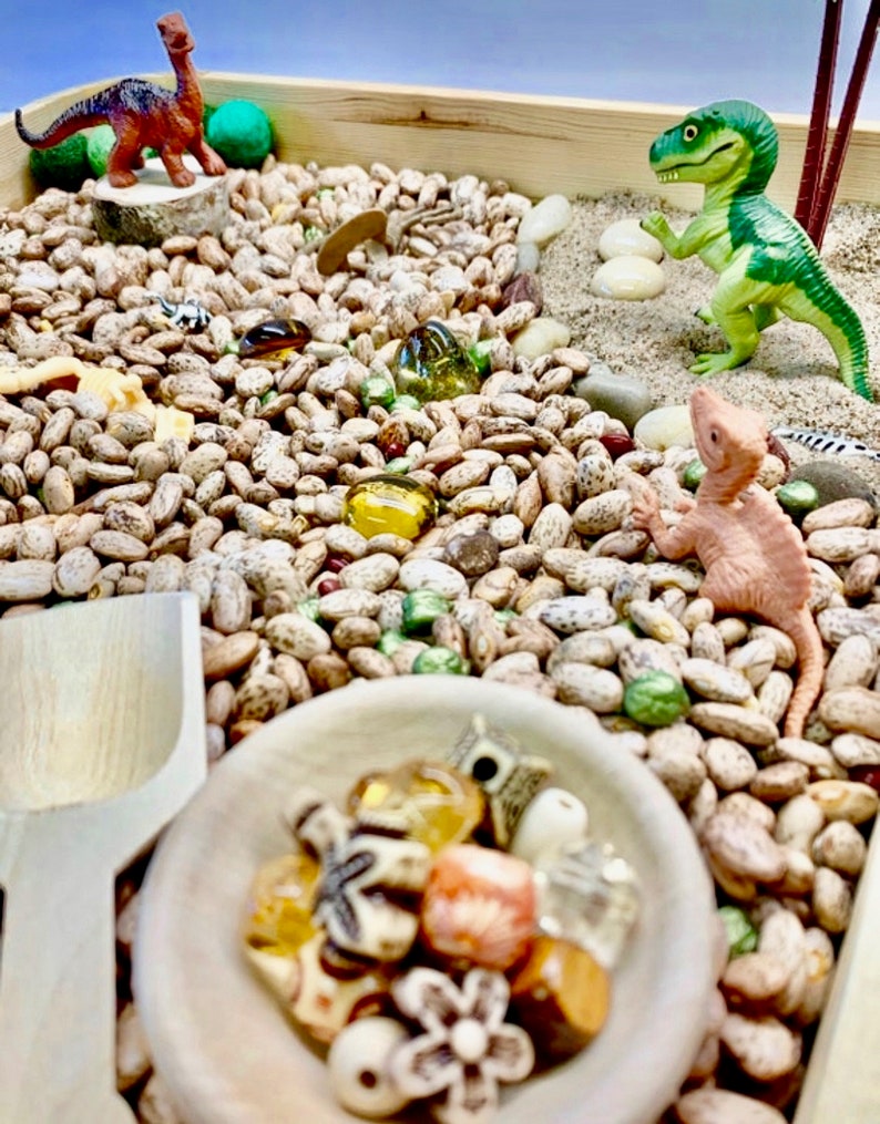 Dino Dig Sensory Kit - Etsy