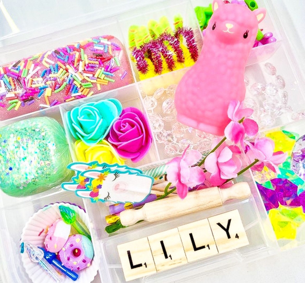 Llama Party Play Dough Kit - Etsy