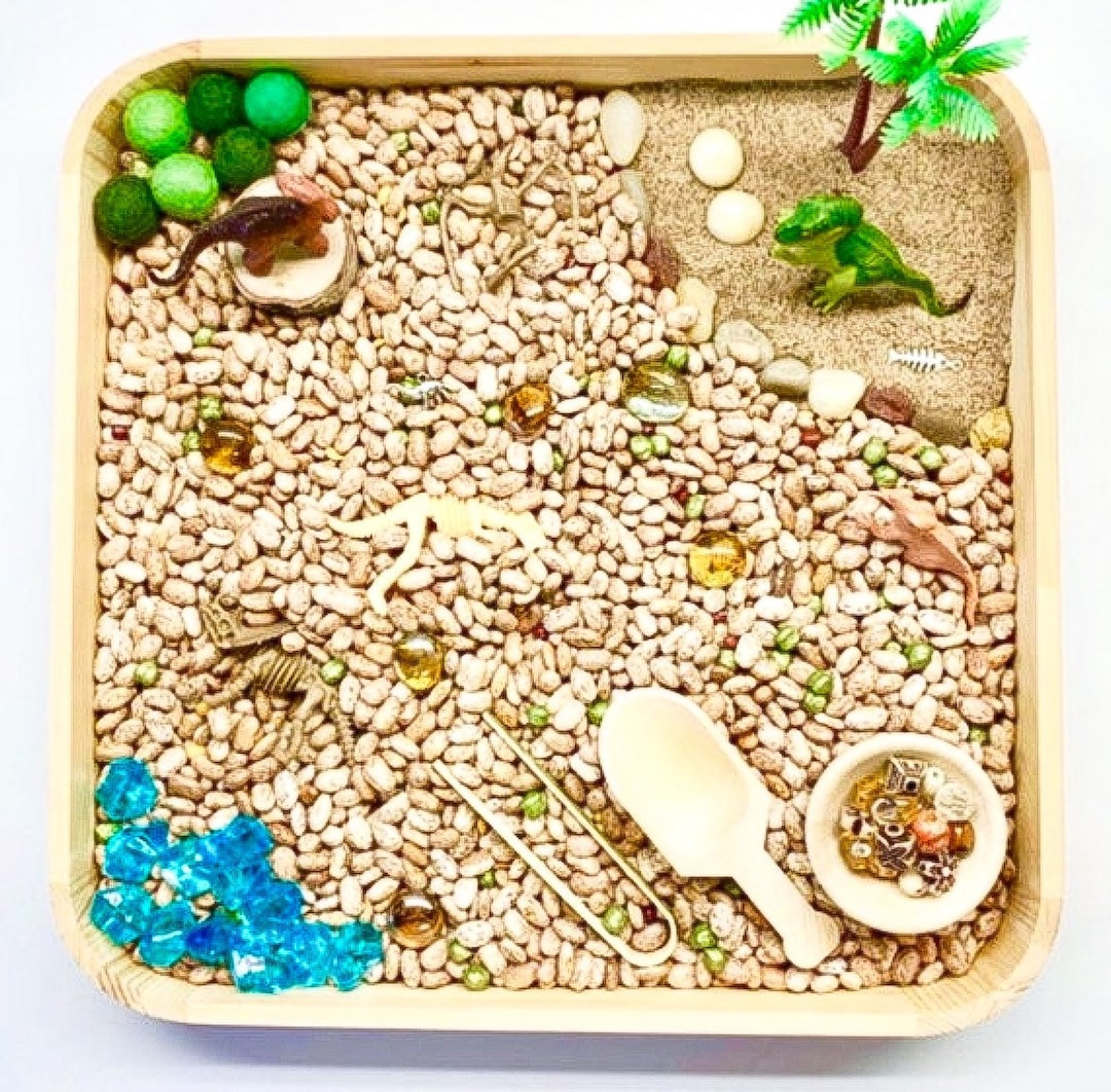 Dino Dig Sensory Kit - Etsy