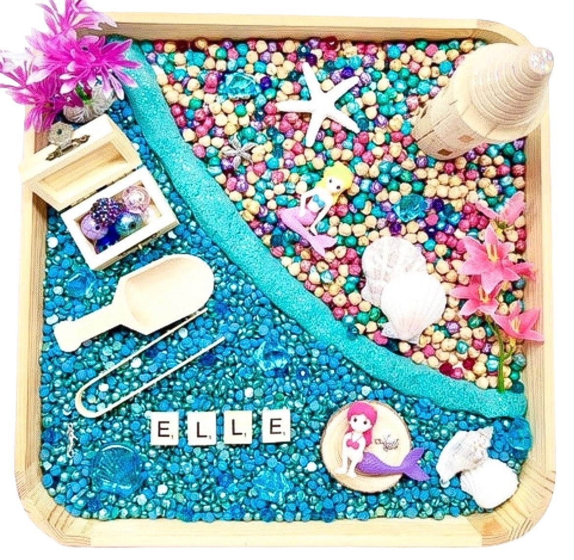 Mermaid Kingdom Sensory Kit With Personalization - Etsy