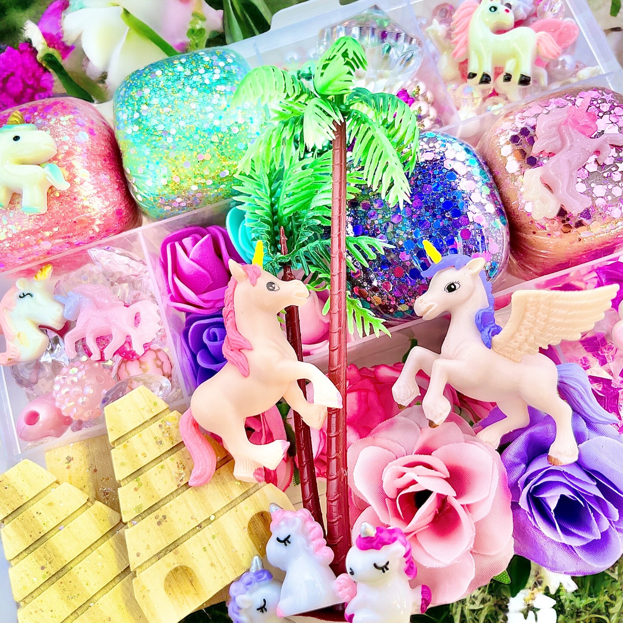 Unicorn Kingdom Play Dough Kit - Etsy