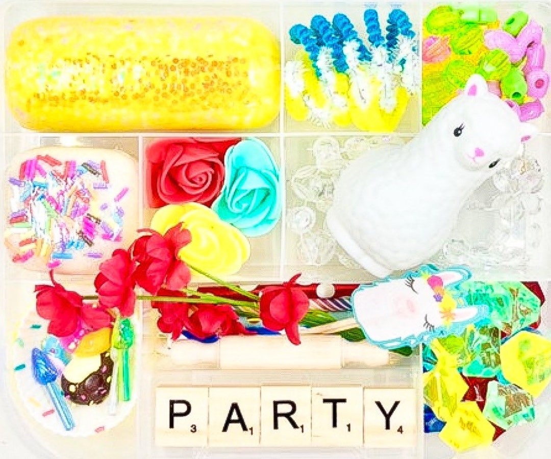 Llama Party Play Dough Kit - Etsy