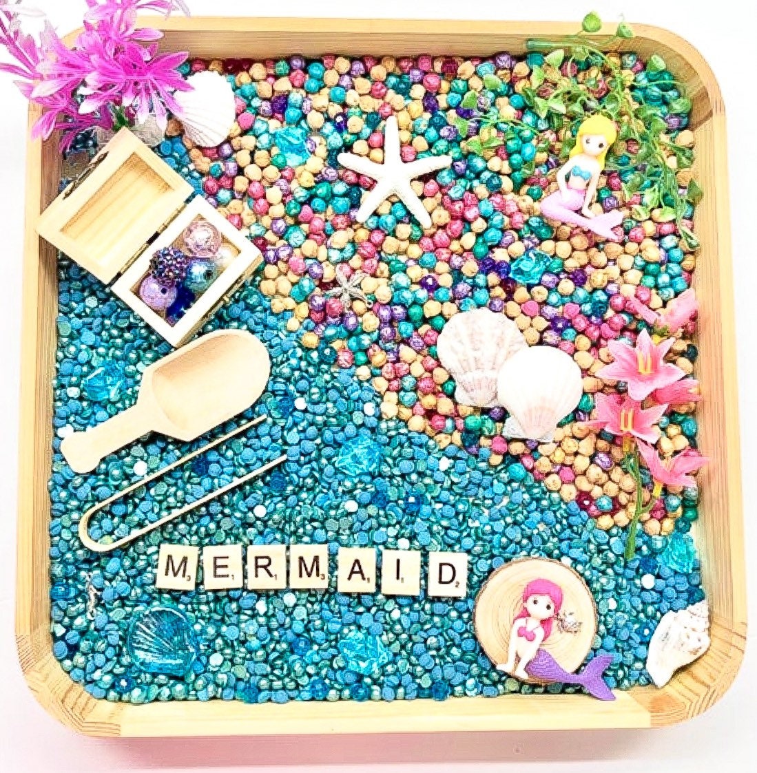 Mermaid Kingdom Sensory Kit With Personalization - Etsy