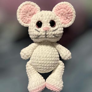 Mouse, Crochet Pattern, PDF, Digital, Download, Crochet Mouse Pattern ...