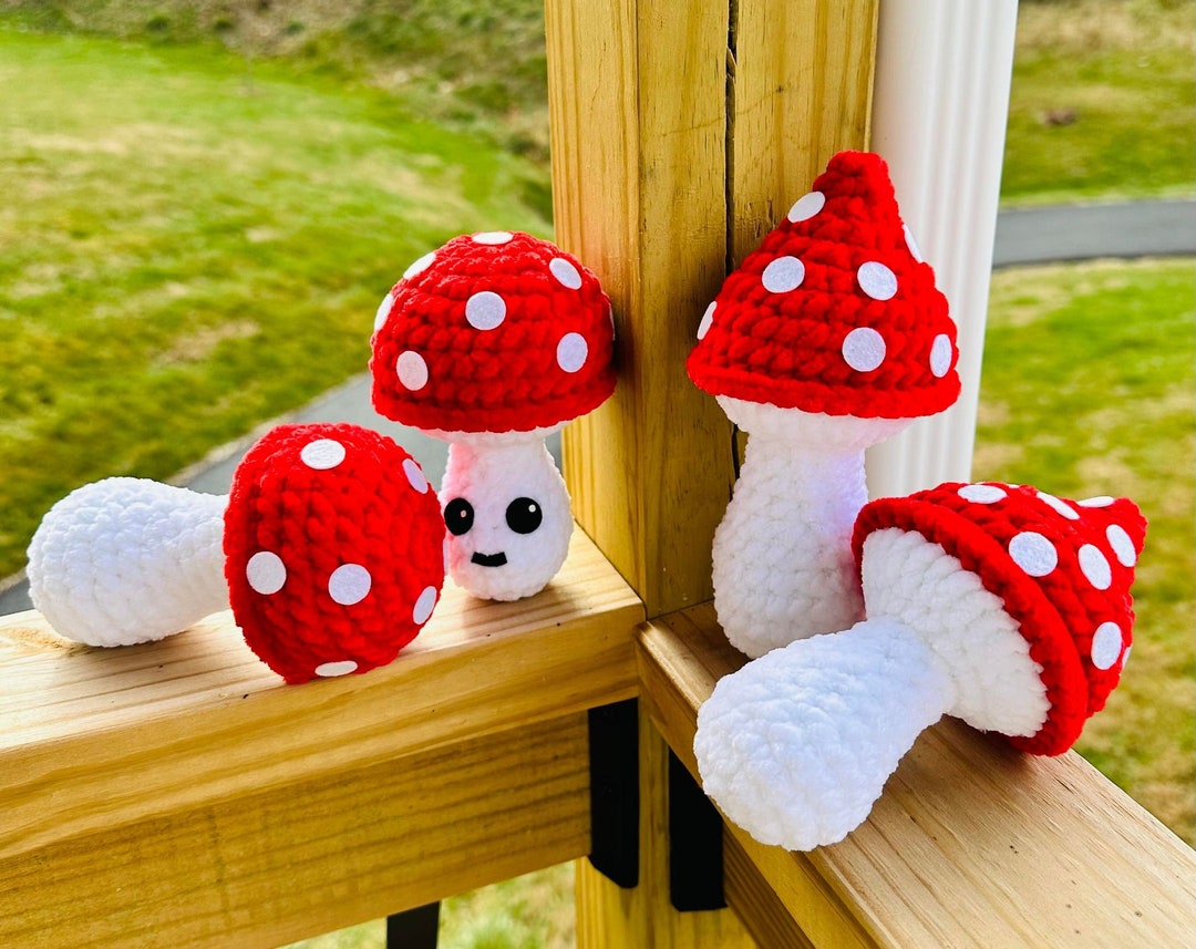 Mel the Mushroom, Crochet Pattern, PDF, Digital, Download, Mushroom ...