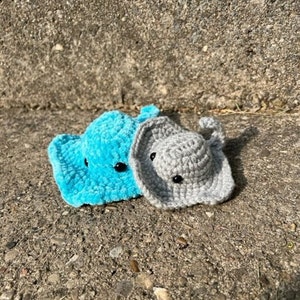 No Sew Stingray Pattern, Crochet Pattern, Baby Ray, Crochet Stingray ...