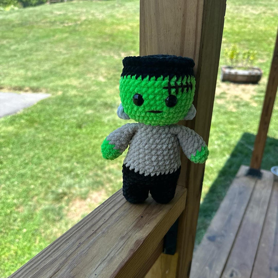 Frankenstein Crochet Pattern , Crochet Pattern, Halloween Pattern, Pdf ...