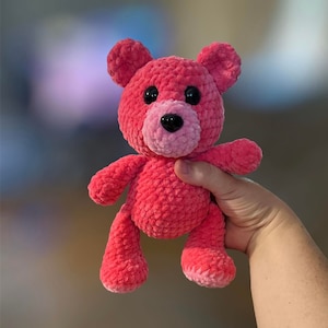 Bear, Crochet Pattern, PDF, Digital, Download, Crochet Bear Pattern, Bo ...