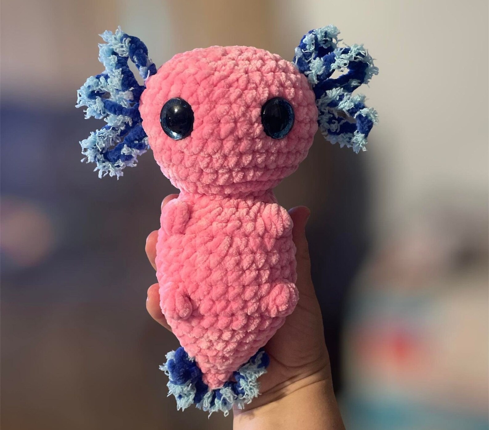 Axel the Axolotl Crochet Pattern PDF Digital Download - Etsy Canada