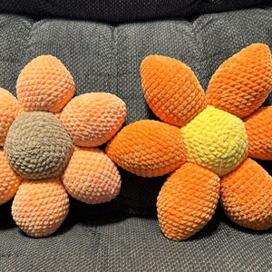 Flower Pillow, Crochet Pattern, PDF, Digital, Download, Crochet Flower ...