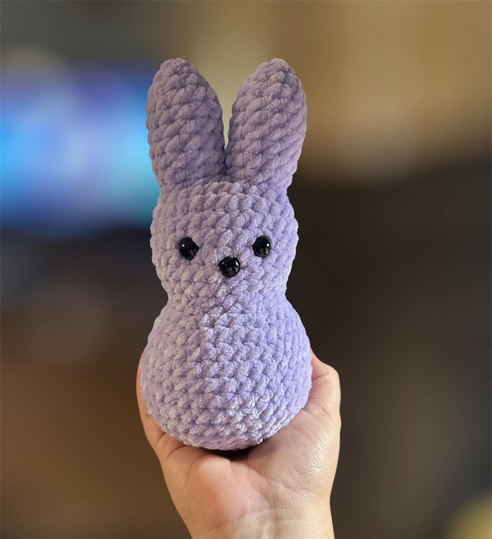 No Sew Peep Bunny, Crochet Pattern, PDF, Digital, Download, Easter ...