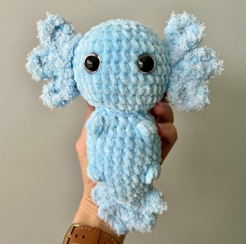 Axel the Axolotl Crochet Pattern PDF Digital Download - Etsy Canada