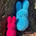 Jumbo Peep Bunny, Crochet Pattern, PDF, Digital, Download, Easter ...