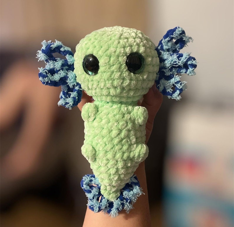 Axel the Axolotl Crochet Pattern PDF Digital Download - Etsy