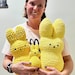 Jumbo Peep Bunny, Crochet Pattern, PDF, Digital, Download, Easter ...