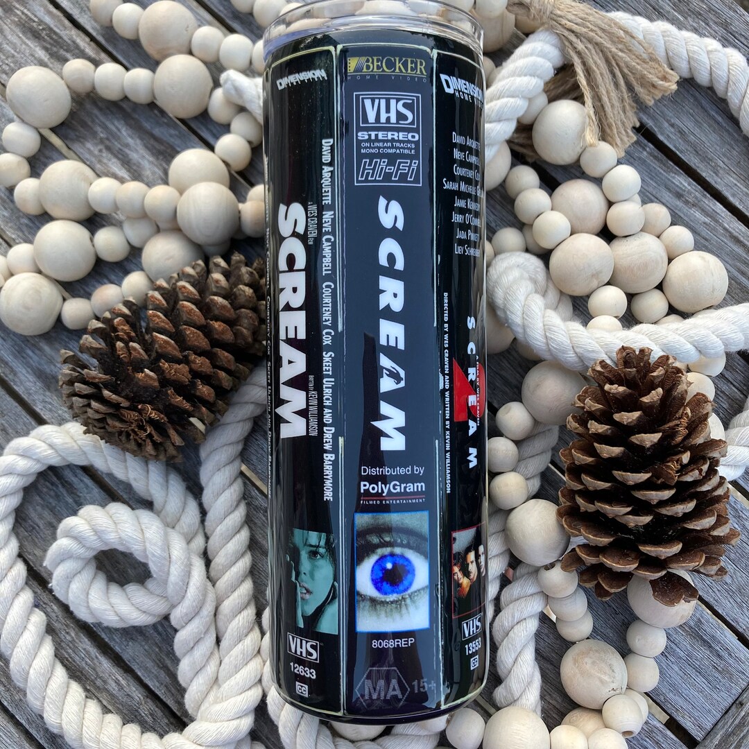 Scream Horror Movies Tumbler, 90s Horror Films Travel Cup, Ghost Face ...