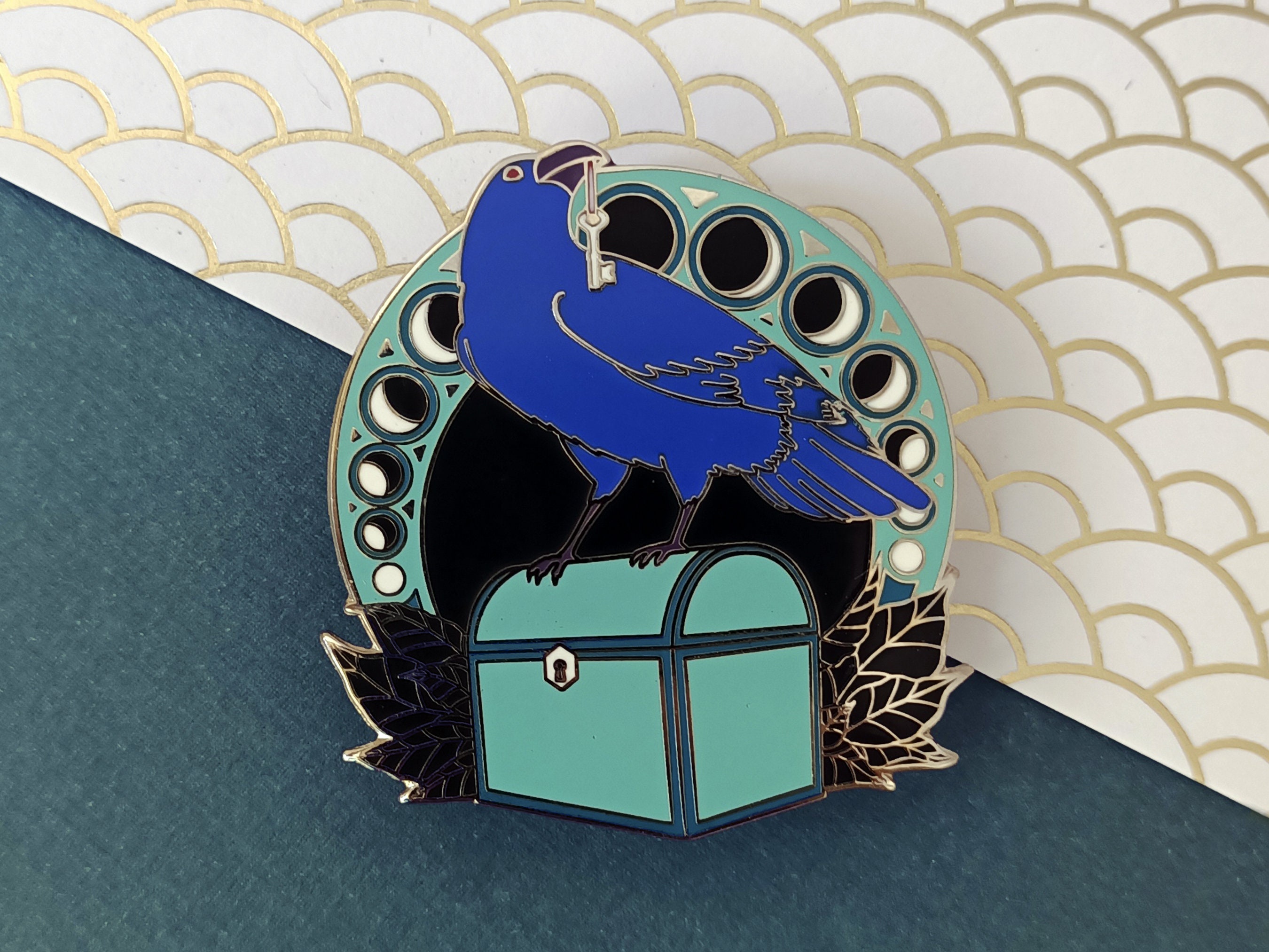 Raven Familiar Pin | Find Your Familiar - Witchy, Magical, Goth, Hard ...