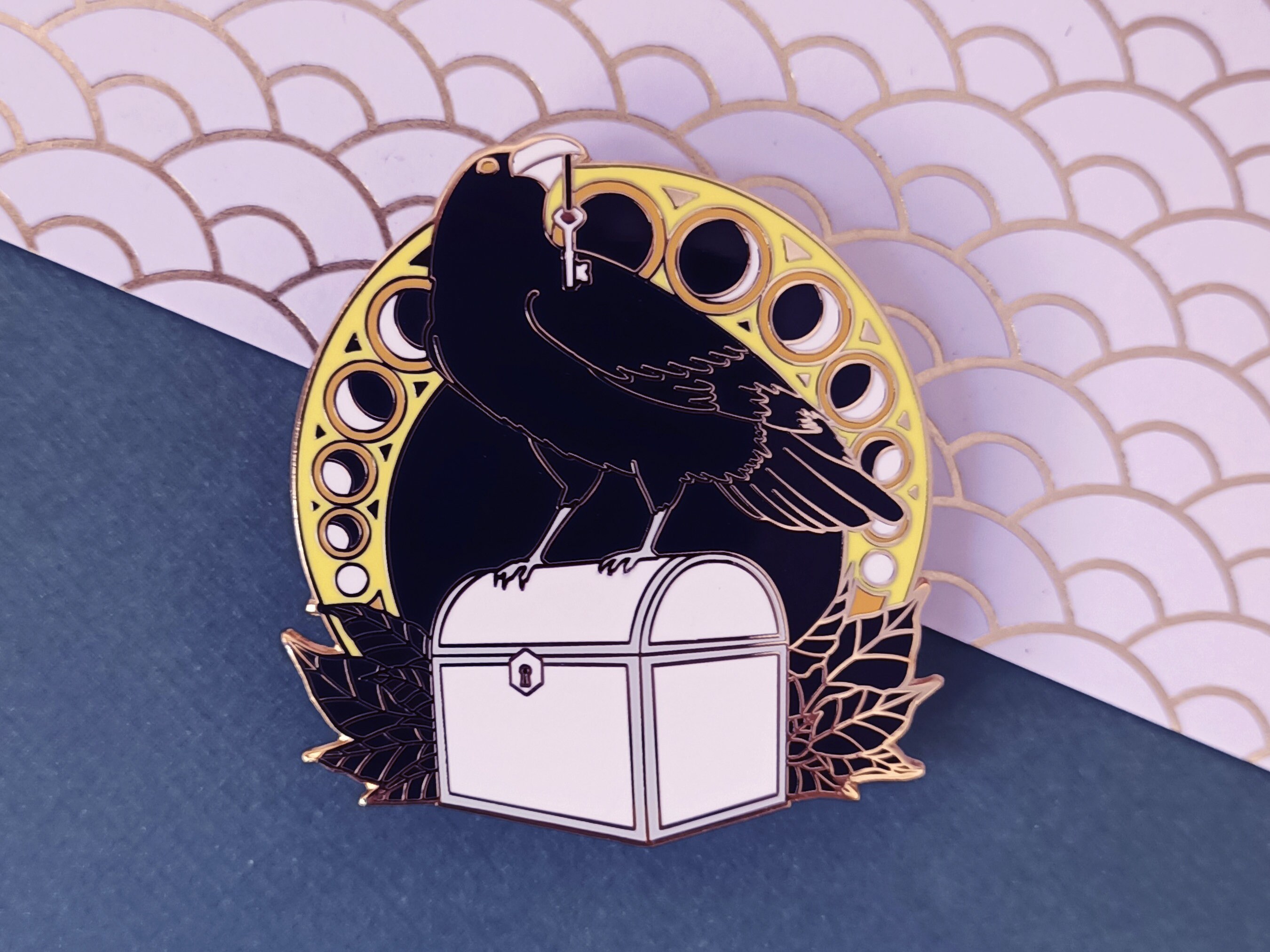 Raven Familiar Pin | Find Your Familiar - Witchy, Magical, Goth, Hard ...