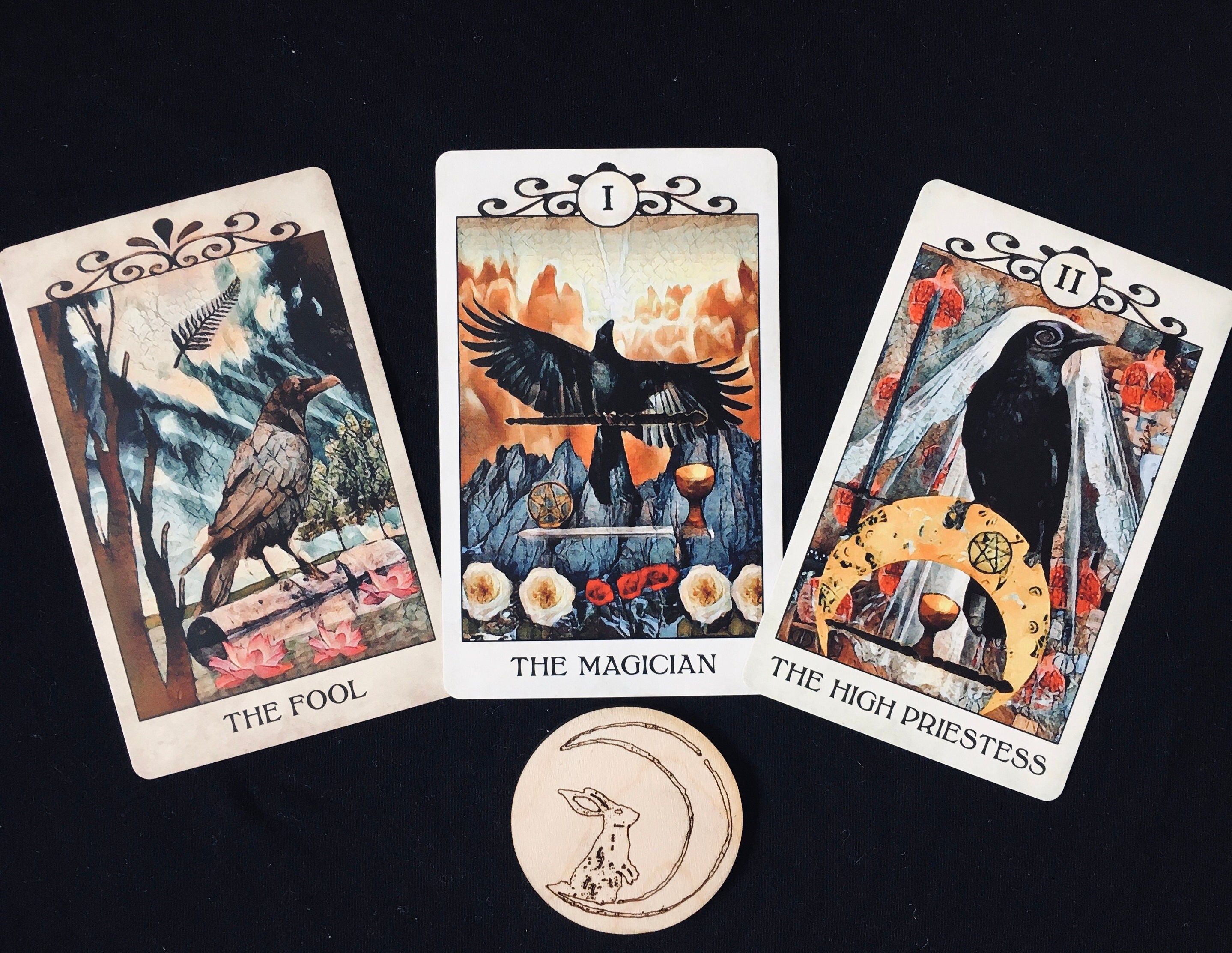 Three Card Spirit Guides Spread - Etsy