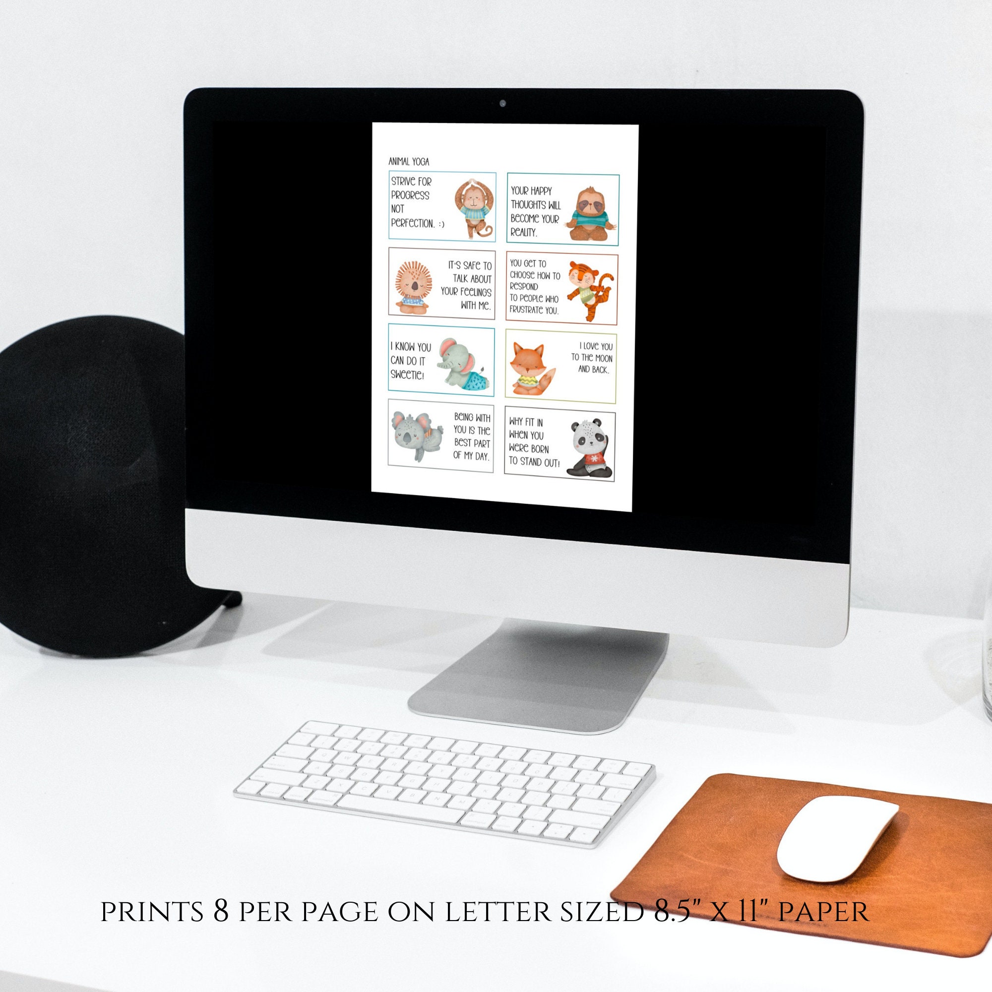 Editable Lunch Box Notes Template, Printable Kids Positive Affirmation ...