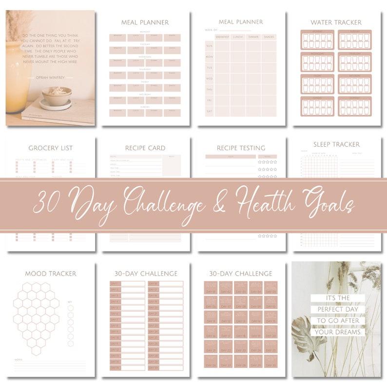 Editable ADHD Planner Printable Adult ADHD Journal Digital - Etsy