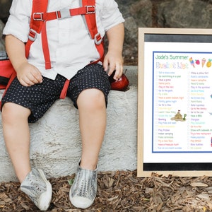 Editable Summer Bucket List Printable Summer to Do List - Etsy