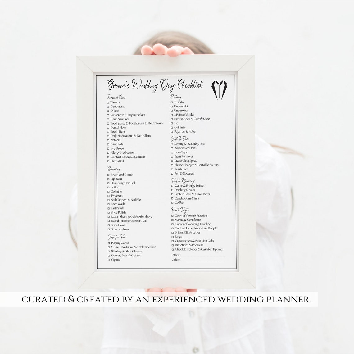 Editable Wedding Day Checklist: Bridal & Groom Suite (printable PDF) - Etsy