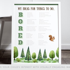 Kids Chore and Activity Chart Chore Chart Printable Editable - Etsy