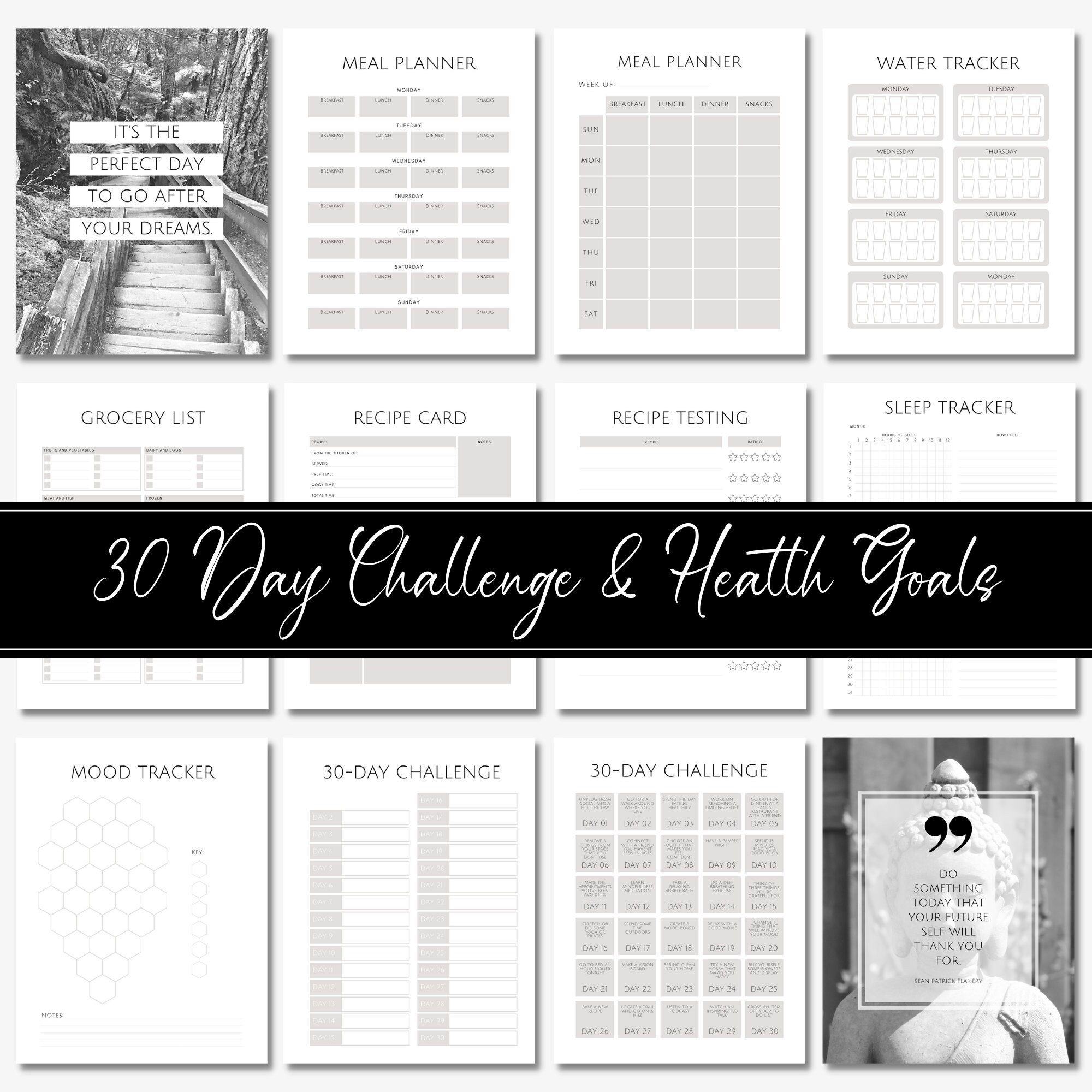Editable ADHD Planner Template Printable Adult ADHD Journal - Etsy